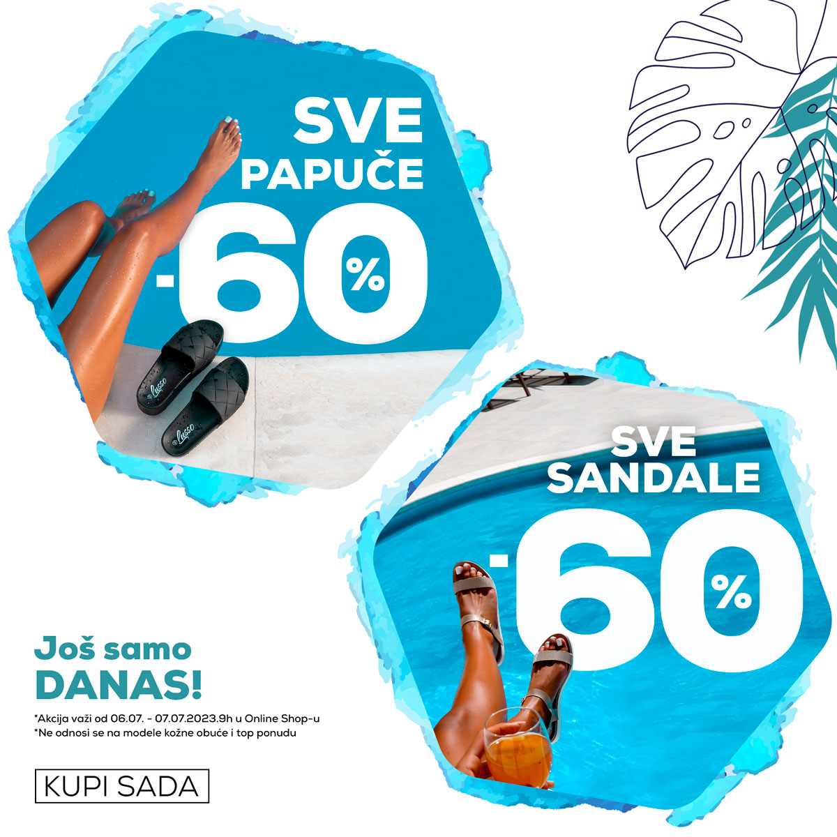 Sandale ravne | Obuća Metro