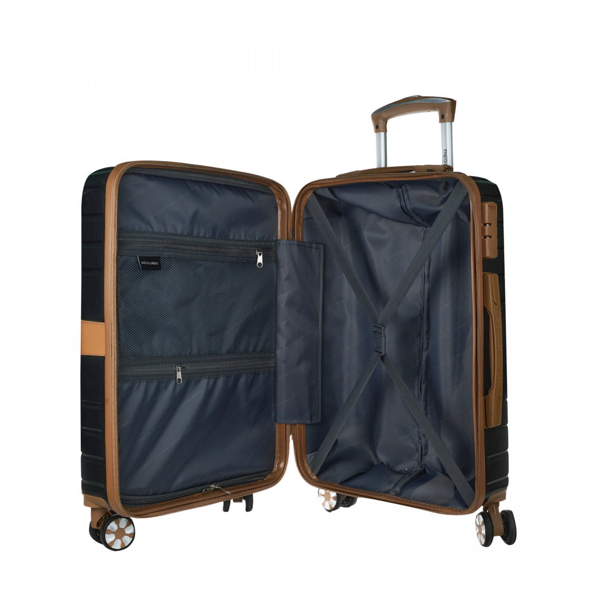 Lorenzo kofer srednji, crni | Obuća Metro